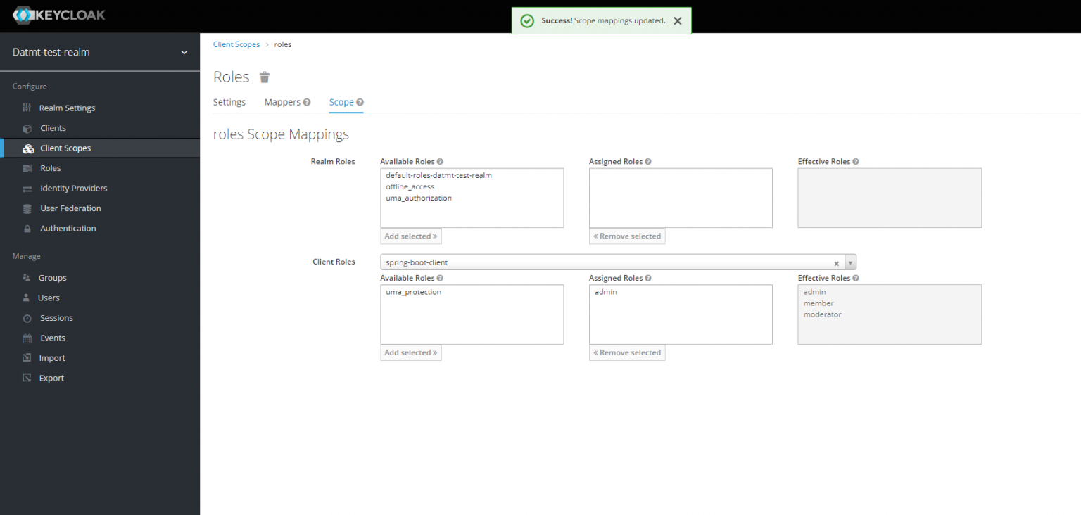 Integrate Keycloak With Spring Boot Step by Step - datmt