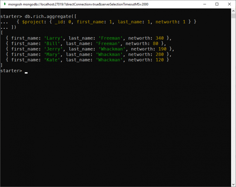 MongoDB Aggregation Framework Cheat Sheet - datmt