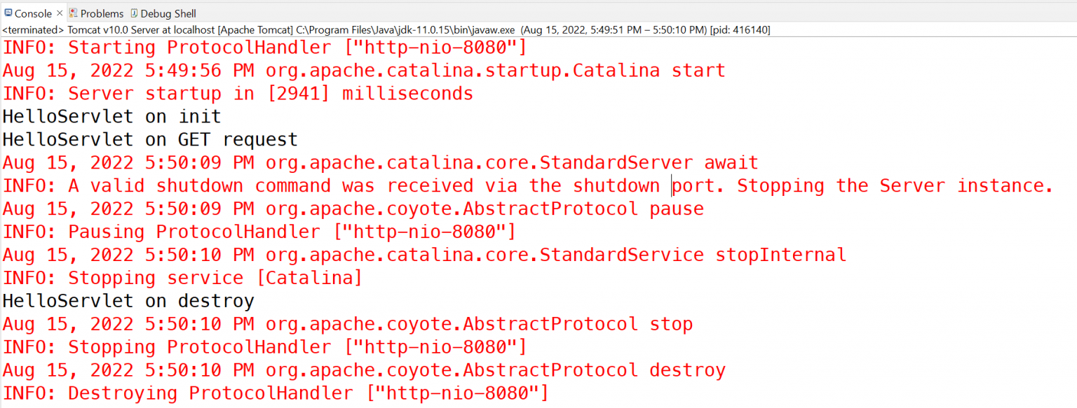 Jakarta Servlets Quick Start Tutorial - datmt