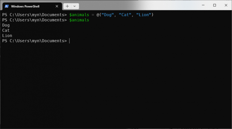 Windows PowerShell Cheat Sheet - datmt