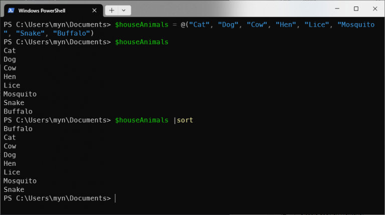 Windows PowerShell Cheat Sheet - datmt