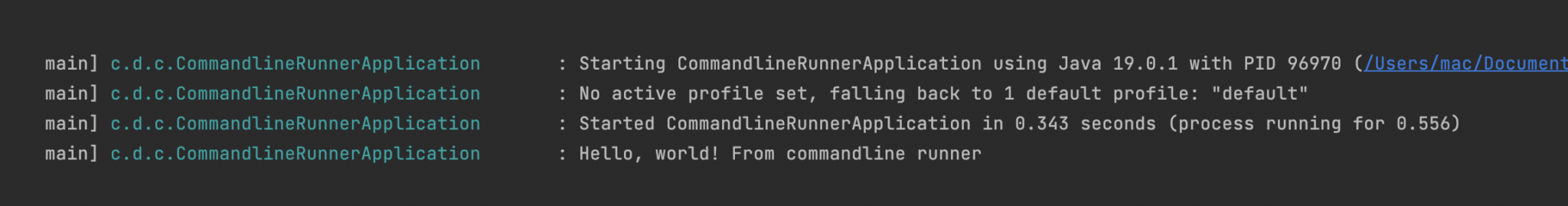 Spring Boot Commandline Runner Tutorial Datmt