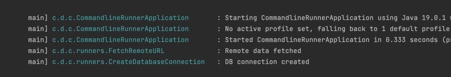 Spring Boot Commandline Runner Tutorial Datmt