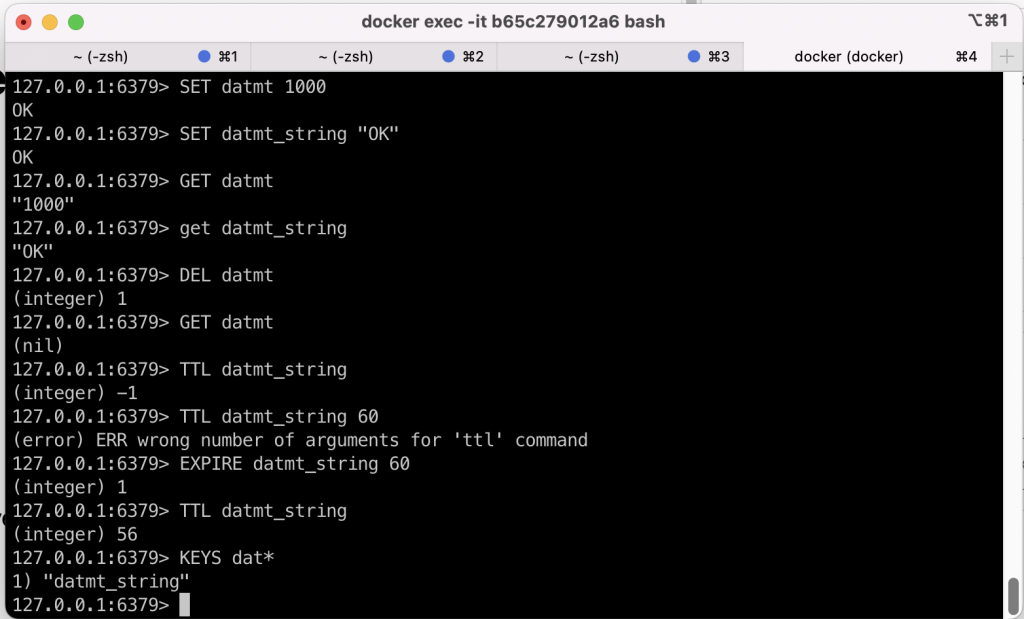 Redis Command CheatSheet Datmt Redis Command CheatSheet Datmt