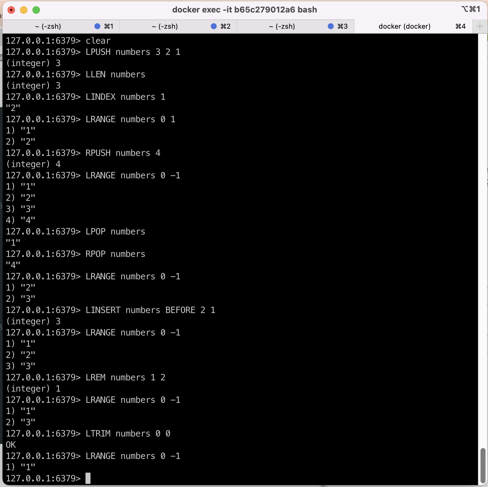 Redis Command Cheatsheet Datmt