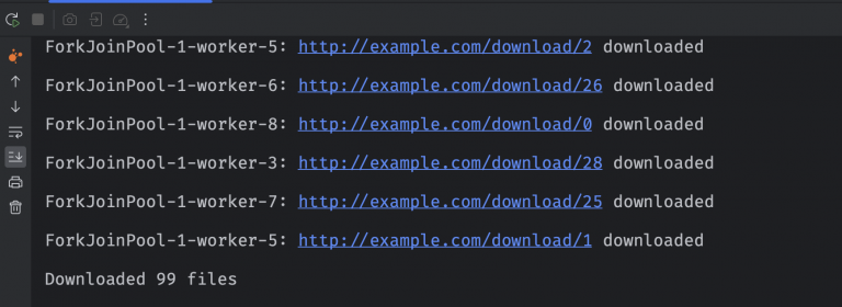 Java Fork/Join Framework File Downloading Examples - datmt